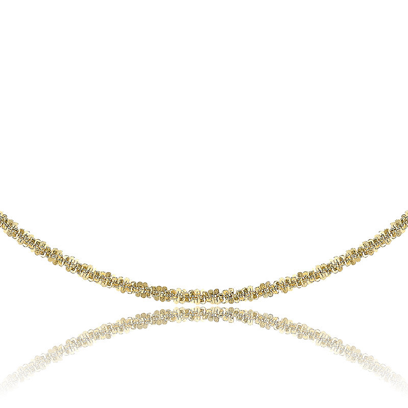 Chaine Tocalle, Or Jaune 375 - Emanessence