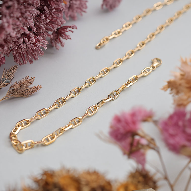 Les différents types de mailles de chaînes pour les bijoux